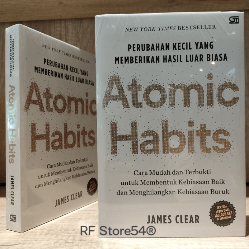 Jual Buku Atomic Habits Perubahan Kecil Yang Memberikan Hasil Luar Biasa Hard Cover | Shopee ...