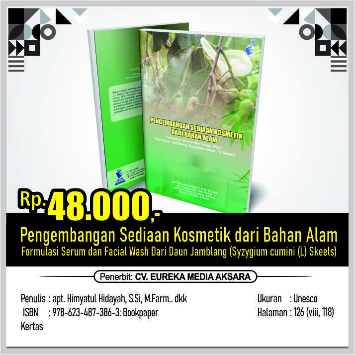 Jual Pengembangan Sediaan Kosmetik dari Bahan Alam Formulasi Serum dan ...