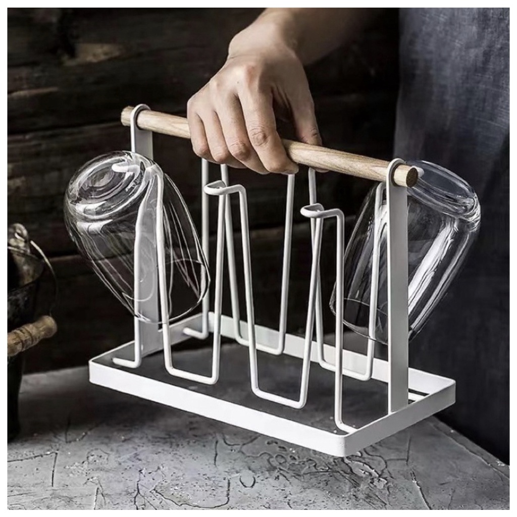 Jual Rak Gelas Organizer Berkualitas Premium Anti Karat / Rak Gelas ...