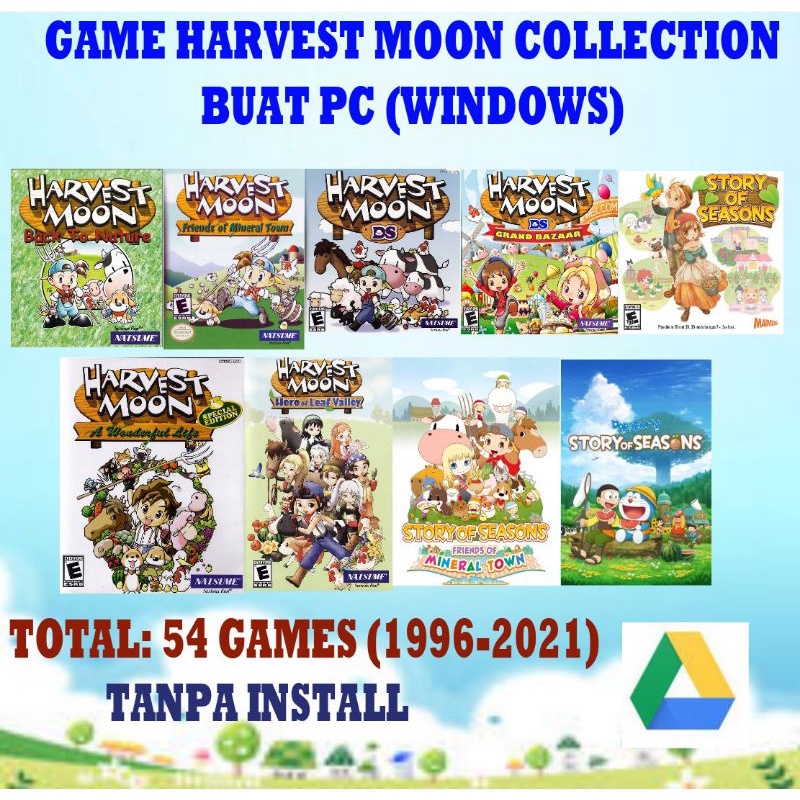 Jual Game PC Paketan - Harvest Moon Collection (No Install) | Shopee Indonesia