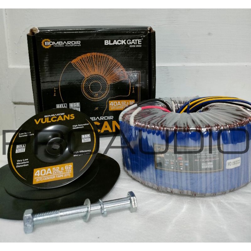 Jual Trafo Donat 40A 62V CT Vulcans Bombardir TraVo Toroid 40 A 62 Bell ...