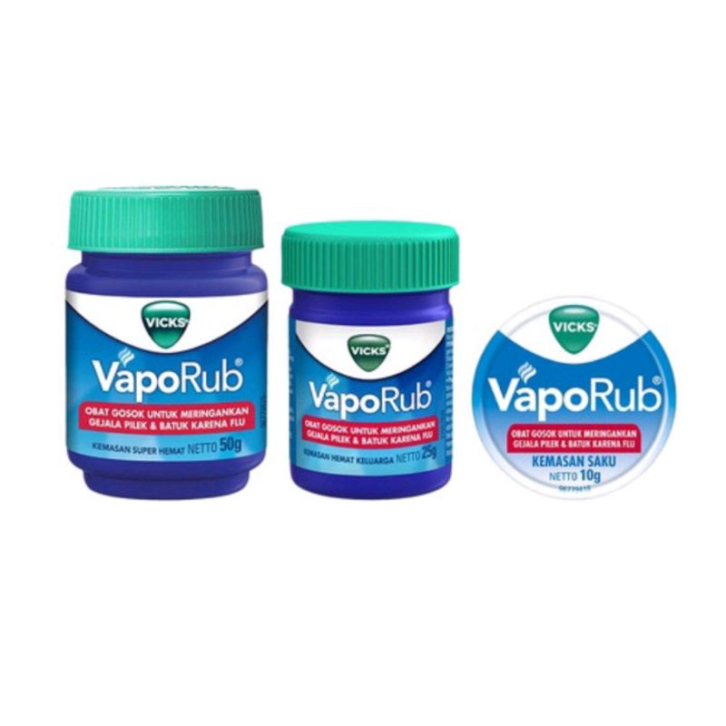 Jual VICKS Vaporub Balsem Anak 25 / 50 Gr | Viks Meringankan Gejala ...