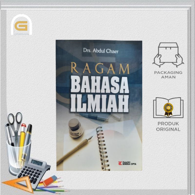 Jual Buku Ragam Bahasa Ilmiah by Drs. Abdul Chaer Penerbit Rineka Cipta | Shopee Indonesia