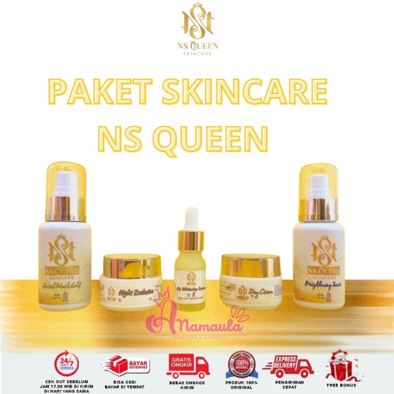 Jual NS QUEEN Skincare Paket Lengkap Basic Dan Premium Ecer | Shopee Indonesia