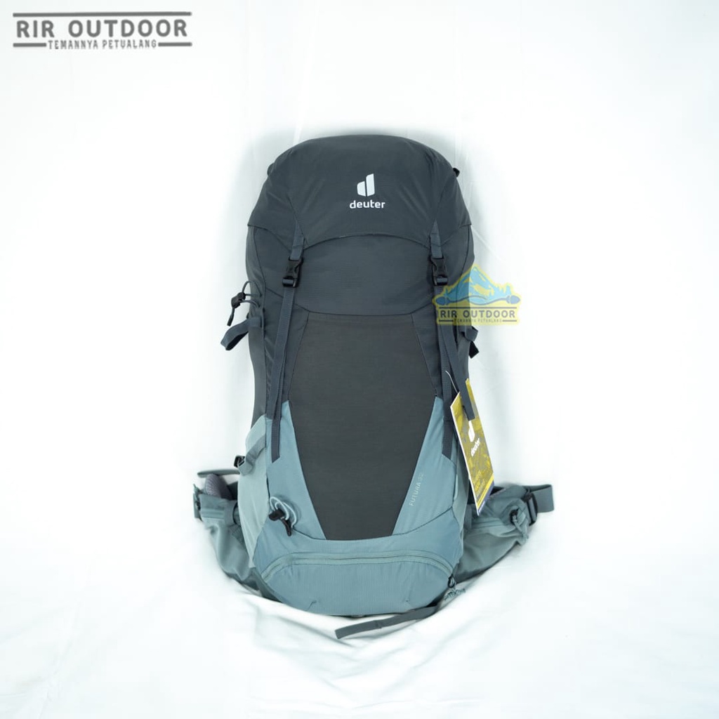 Jual CARRIER DEUTER FUTURA32 GRAPHITE SHALE ABU DAN REFF INK HITAM ABU ...