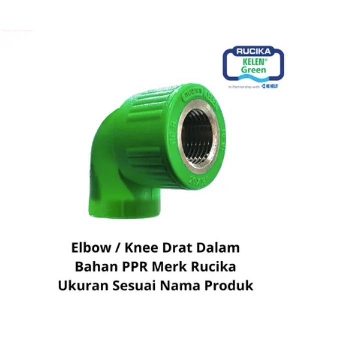 Jual KENI DRAT DALAM KDD 20mm x 1/2" INCH PPR RUCIKA KELEN EK WAVIN TIGRIS | Shopee Indonesia