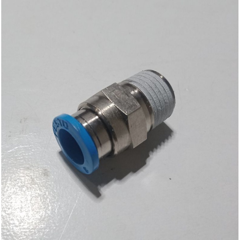 Jual FITTING PNEUMATIC / NIPPLE SELANG UKURAN 8mm x 1/2 MERK FESTO ...