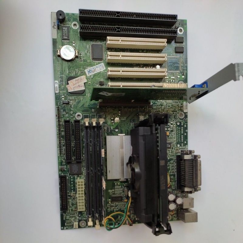 Jual MainBoard Pentium 3 Isa 1 2 3 dpt memory vga prosessor normal ...