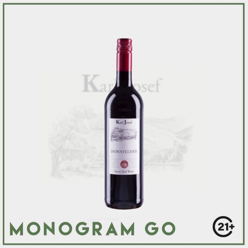 Jual Karl Josef Dornfelder Germany Sweet Red Wine 750ml | Shopee Indonesia