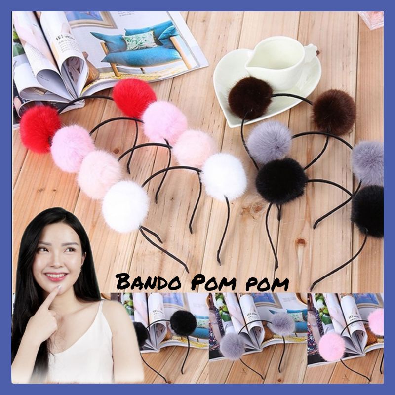 Jual Bando Pom-Pom Lucu | Shopee Indonesia
