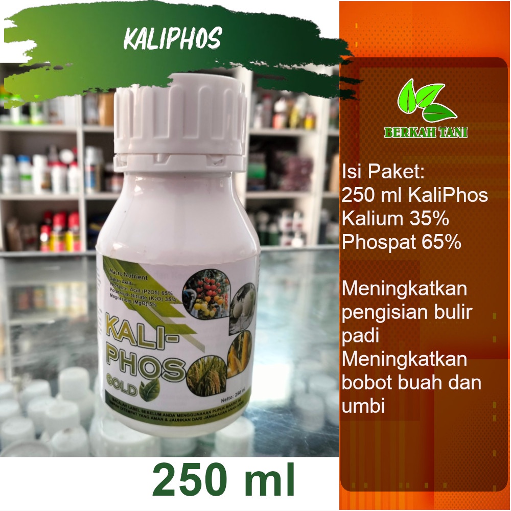 Jual KaliPhos 250 ml Pupuk Kalium Phospat Penambah Bobot Buah Umbi ...