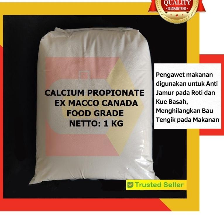 Jual Calcium Propionat ex. Canada - Food Grade 1 kg | Shopee Indonesia