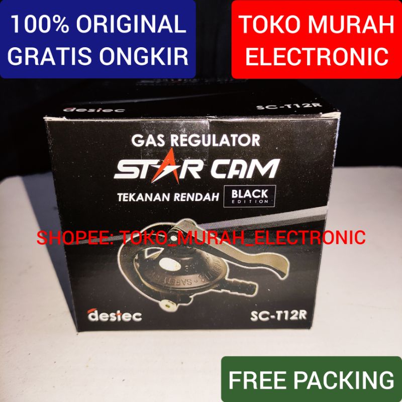 Jual Regulator Star Cam SC-T12R Kepala Gas Regulator Gas Regulator ...