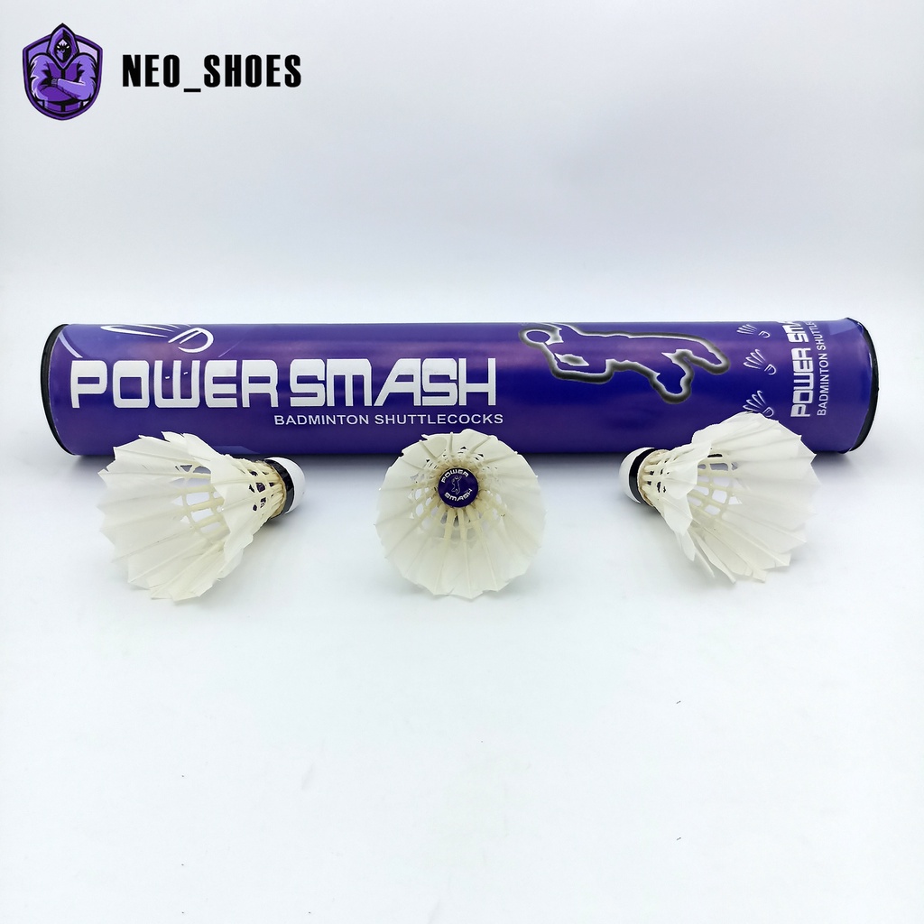 Jual Shuttlecock / Kok Bulu Tangkis POWER SMASH | Shopee Indonesia