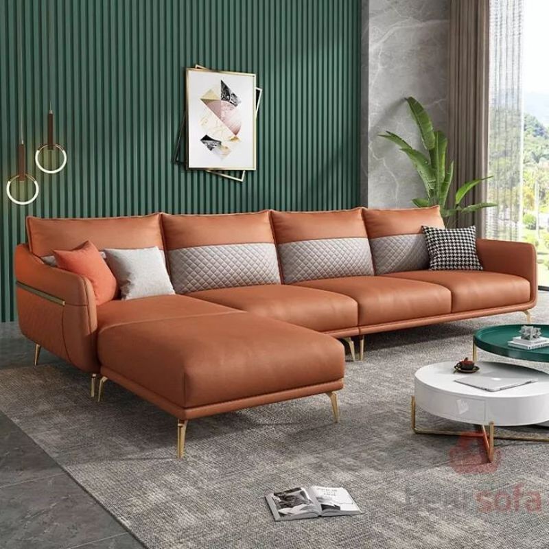 Jual Sofa Retro Kulit Sofa Kulit Mewah Sofa Kayu Jati Kualitas Terbaik ...