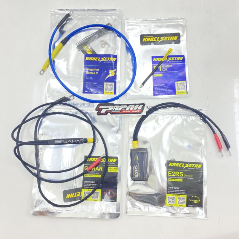 Jual KABEL SETAN ASSY SET RACE PRO (4PCS) | Shopee Indonesia
