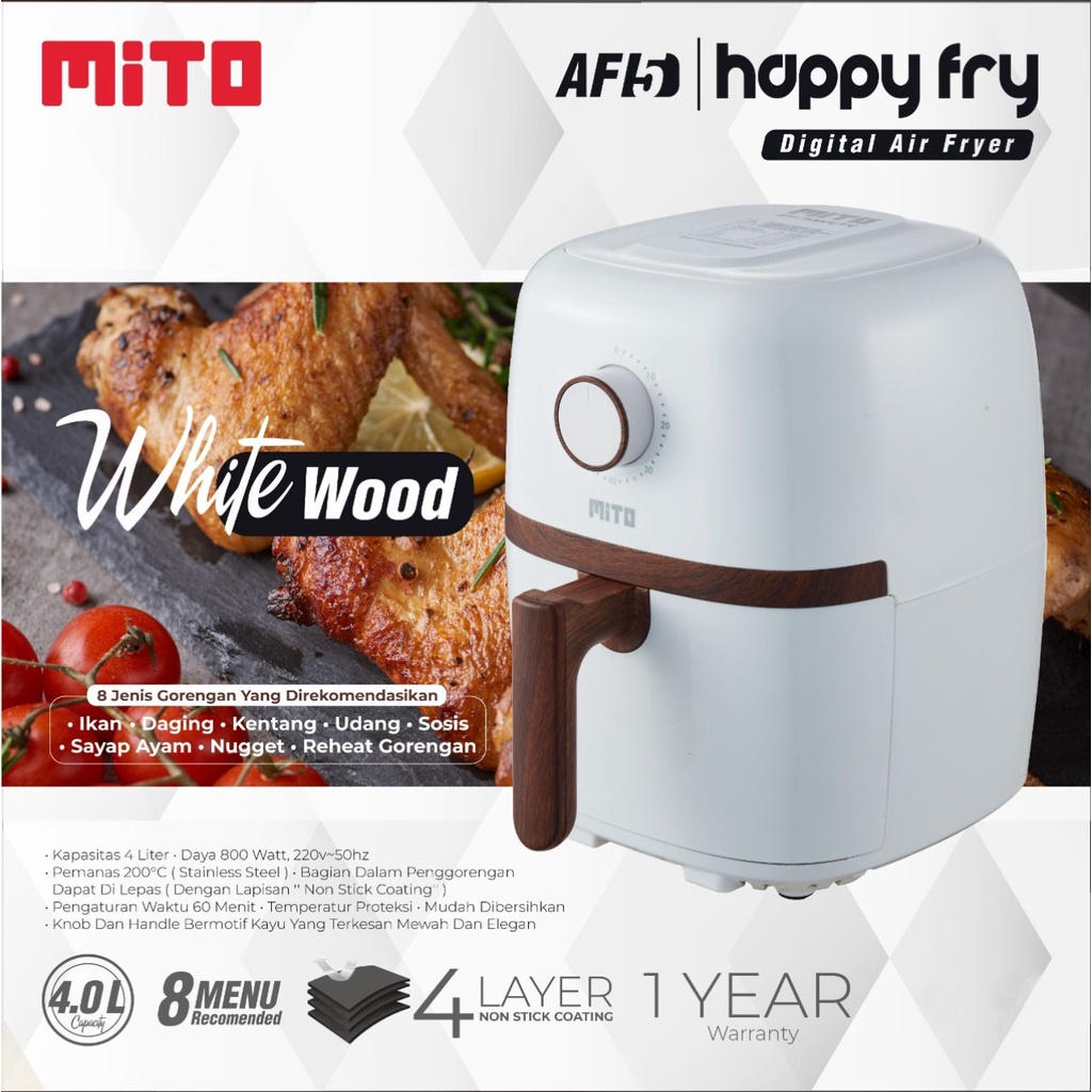 Harga mito af5 airfryer Terbaru Jun 2026 | BigGo Indonesia