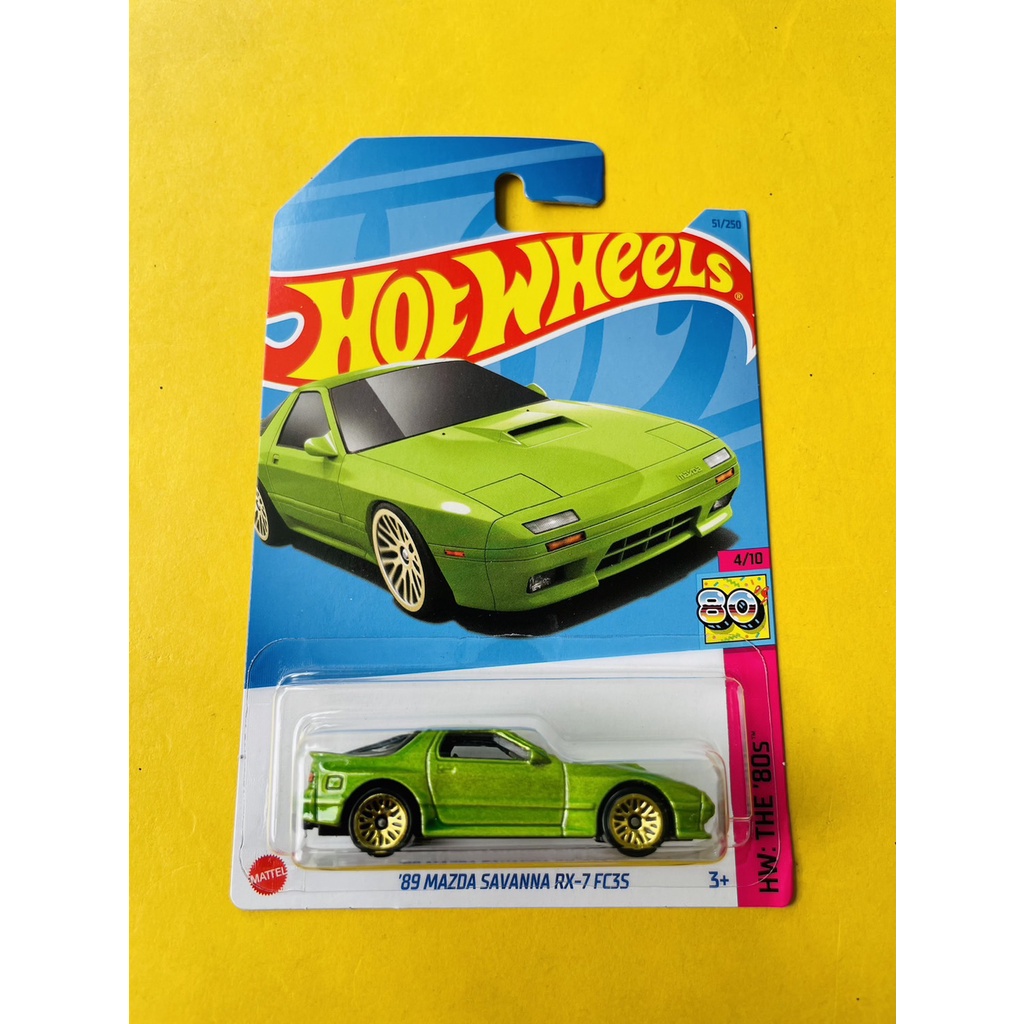 Jual HOTWHEELS HOT WHEELS 89 MAZDA SAVANNA RX-7 FC3S HIJAU HW THE 80s ...