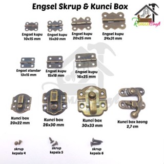 Jual Peralatan Kerajinan Box Kayu / Engsel Mini / Engsel Kupu ...