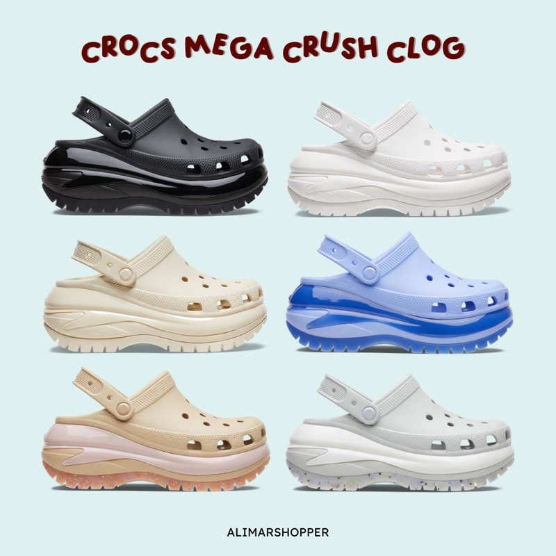Jual CROCS CLASSIC MEGA CRUSH ORIGINAL | Shopee Indonesia