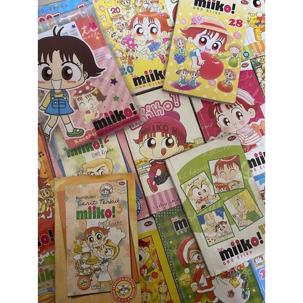 Jual buku komik miiko preloved bekas murah original | Shopee Indonesia
