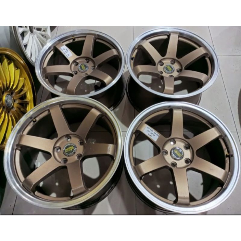 Jual Velg Mobil Racing Volk Rays Te37 Ring 18x8,5/9,5 Pcd 5x114,3 ET31 Buat Civic turbo Odyssey ...