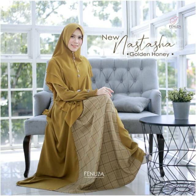 Jual FENUZA NEW NASTASHA SERIES DRESS MAXI SYARI BUSUI MATERIAL ...