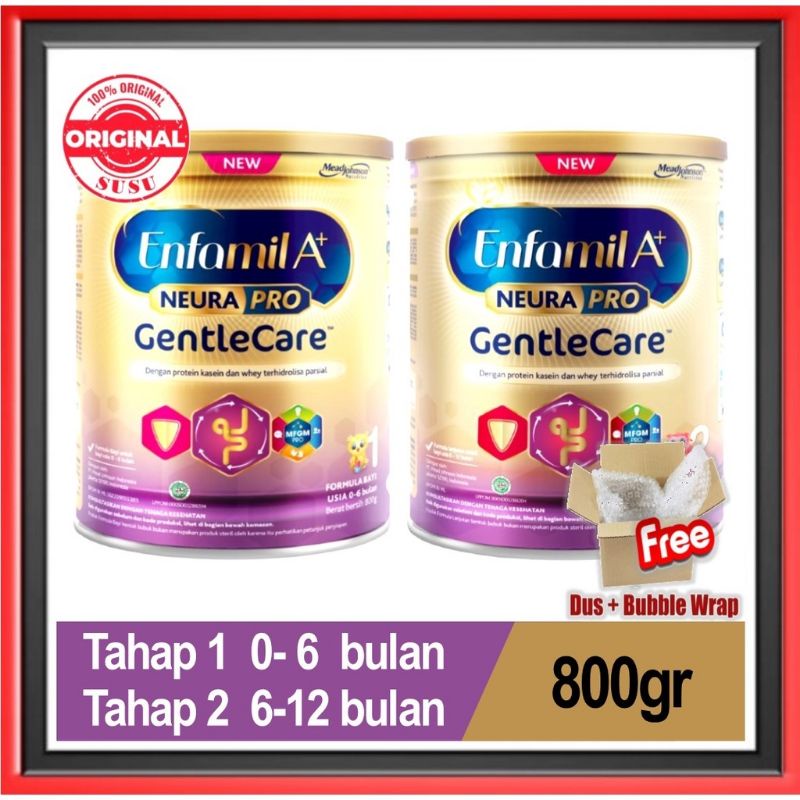 Jual Enfamil a+ gentle care 0-6 bulan / 6-12 bulan / 1 tahun 800gr ...