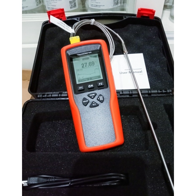 Jual Data Logger YET-610L High Precision Thermocouple Thermometer YOWEXA | Shopee Indonesia