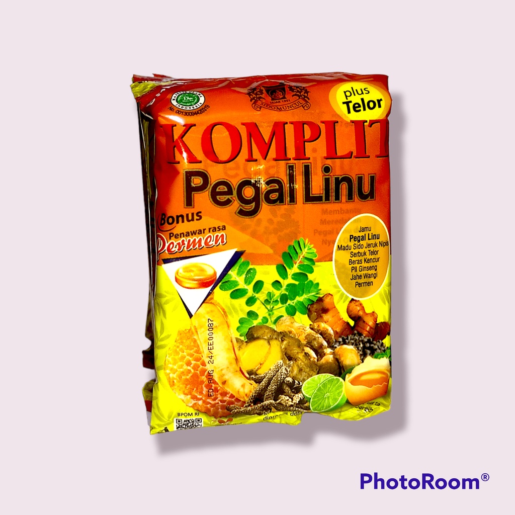 Jual SIDOMUNCUL - JAMU PEGEL LINU / PEGAL LINU KOMPLIT PLUS TELOR (5 ...