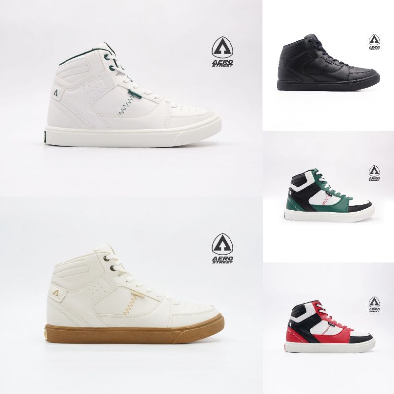 Jual Aerostreet hoops - sepatu hi high sneakers casual sport holiday ...