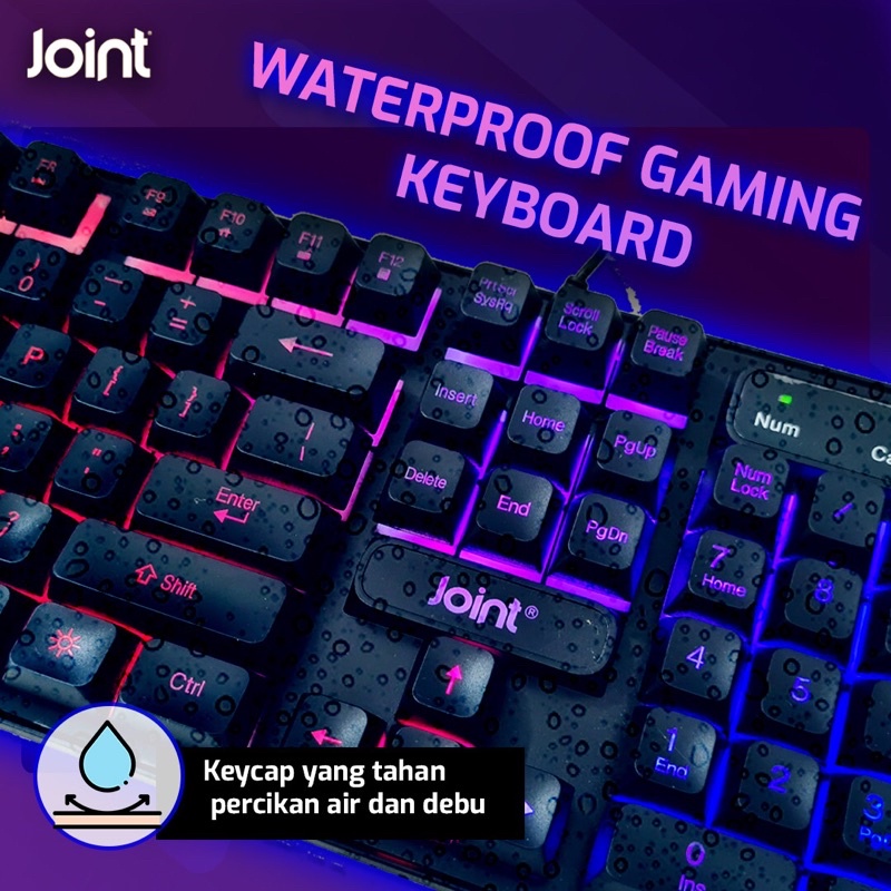 Jual KEYBOARD ORIGINAL JOINT WIRED GAMING LIGHT KB5618 & KB818 USB Key ...