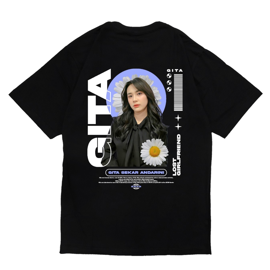 Jual KAOS JKT48 NEW ERA GITA - TSHIRT MEMBER JKT 48 NEW ERA Gita Sekar ...