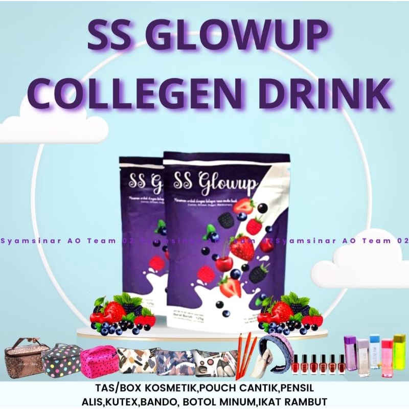 Jual SS Glow UP Collagen drink By.Sartika Diman | Shopee Indonesia