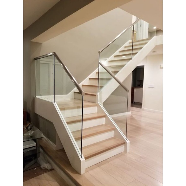 Jual Ralling tangga kaca / Railing tangga kaca tempered 6, 8, 10, 12mm ...