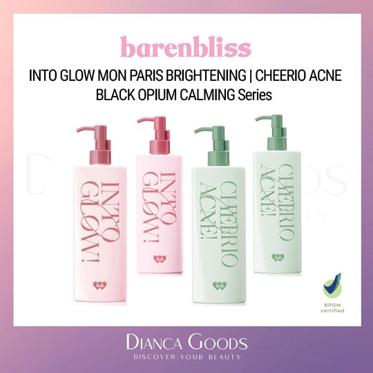 Jual BNB Barenbliss INTO GLOW MON PARIS BRIGHTENING/CHEERIO ACNE BLACK ...