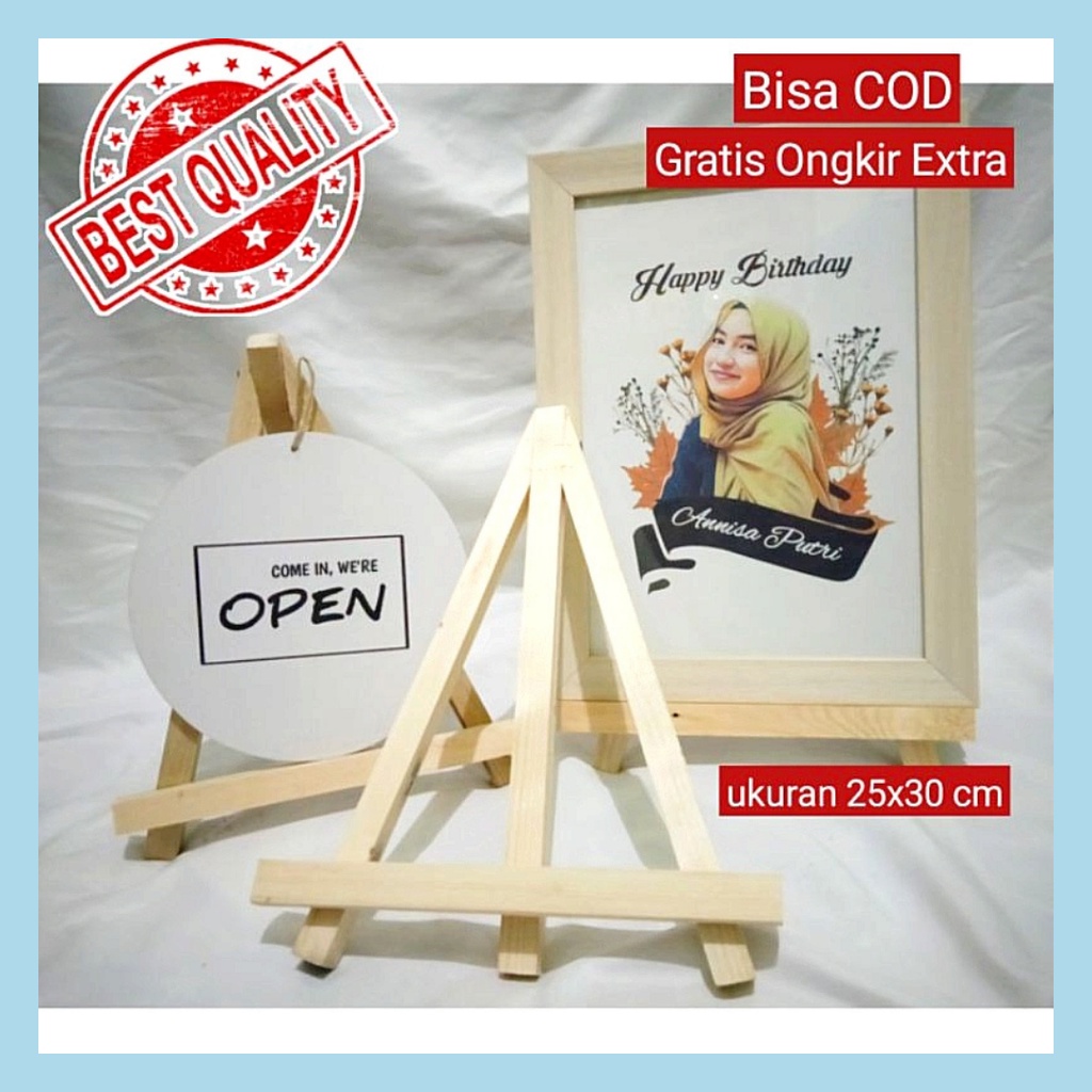 Jual STANDING FOTO KAYU 25X30 CM | STANDING FRAME | STANDING PIGURA ...