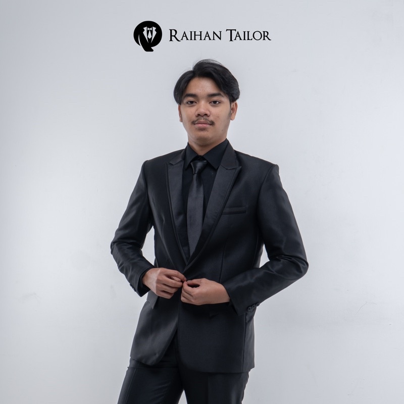 Jual JAS WEDDING (BONUS DASI & COVER JAS) JAS FORMAL STELAN SEMI WOOL ...