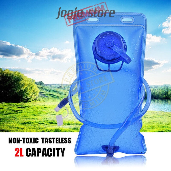 Jual Water Bladder 2L Kantung Air Minum Sepeda Hydration Blader 2 liter ...