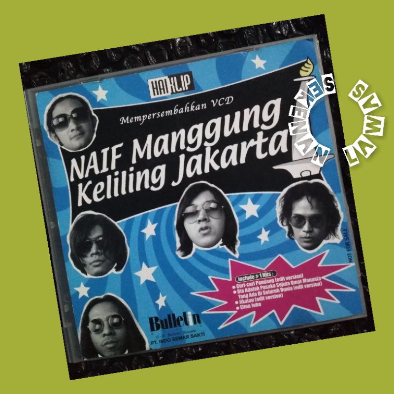 Jual VCD Naif Manggung Keliling Jakarta (Mulus) | Shopee Indonesia