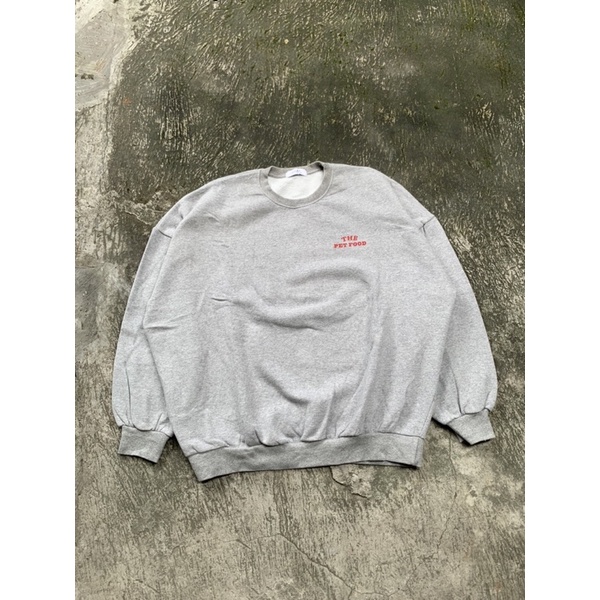 Jual Crewneck Sweater Oversize Lucu Gemoy Eight Brand Korea The Pet ...