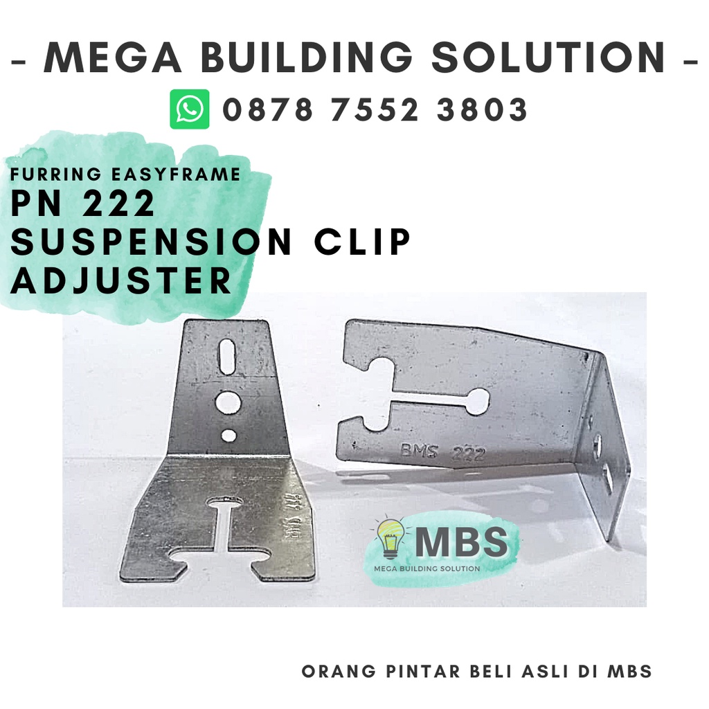 Jual Jayaboard Suspension Clip Adjuster PN 222 / Kelip Jaya EasyFrame ...