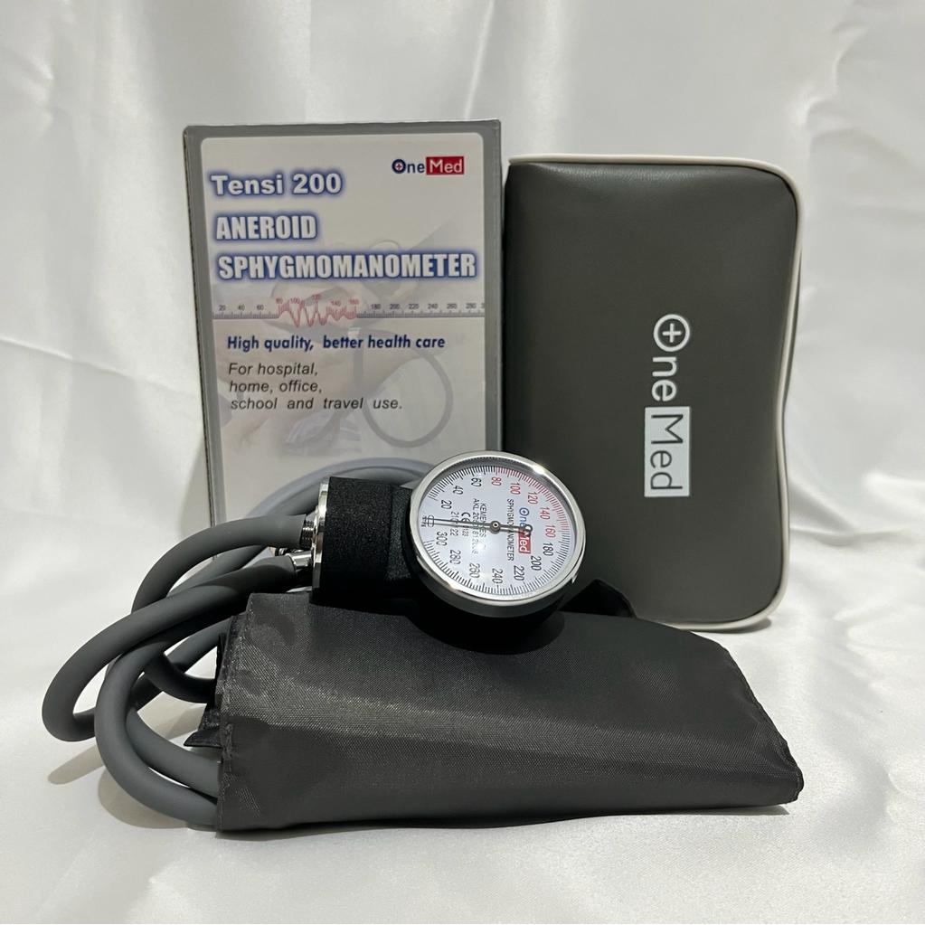 Jual TENSIMETER ANEROID ONEMED 200 / TENSI METER SPYGMOMANOMETER MANUAL ...
