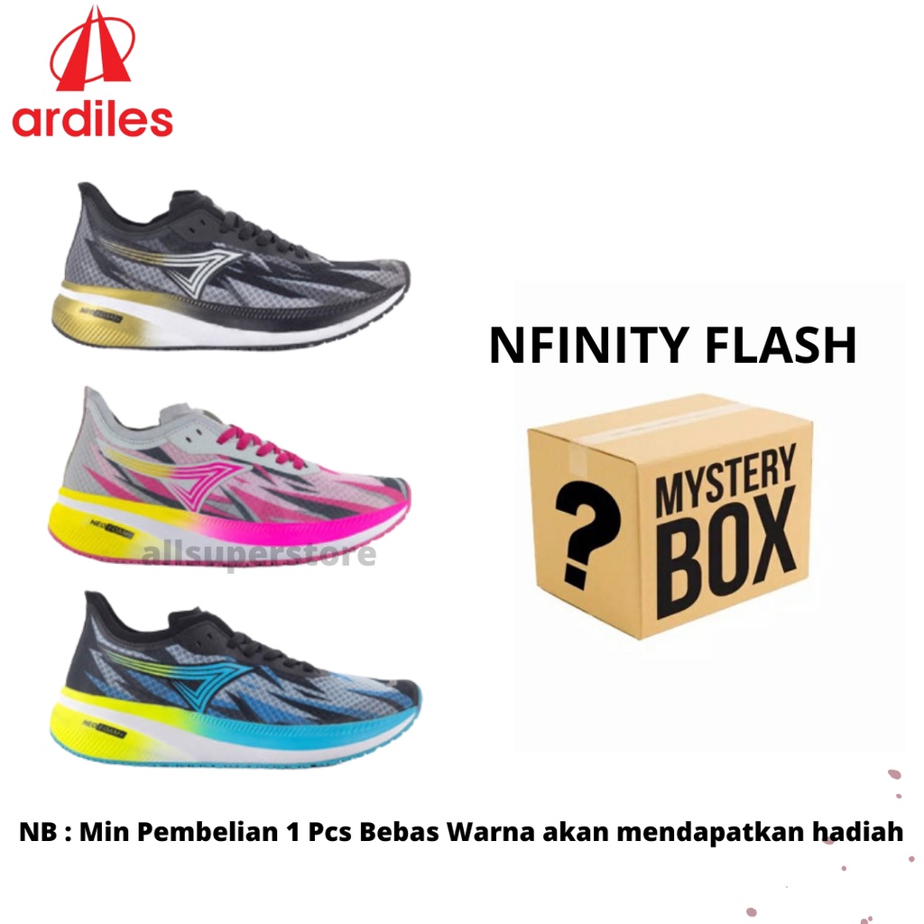 Jual NFINITY FLASH SEPATU RUNNING & PERFORMANCE SERIES ARDILES ORIGINAL ...