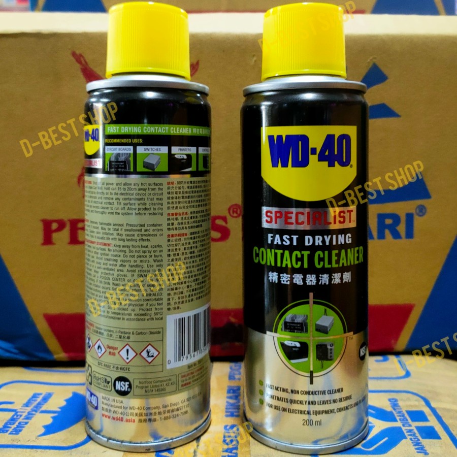 Jual Contact Cleaner / Pembersih 200 ML - WD-40 / WD40 / WD 40 ... Jual Contact Cleaner / Pembersih 200 ML - WD-40 / WD40 / WD 40 ...