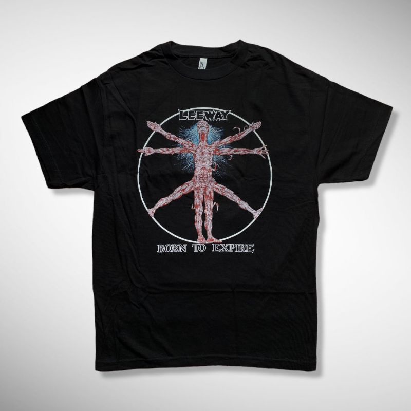 Jual KAOS BAND OFFICIAL LEEWAY - BORN TO EXPIRE | Shopee Indonesia
