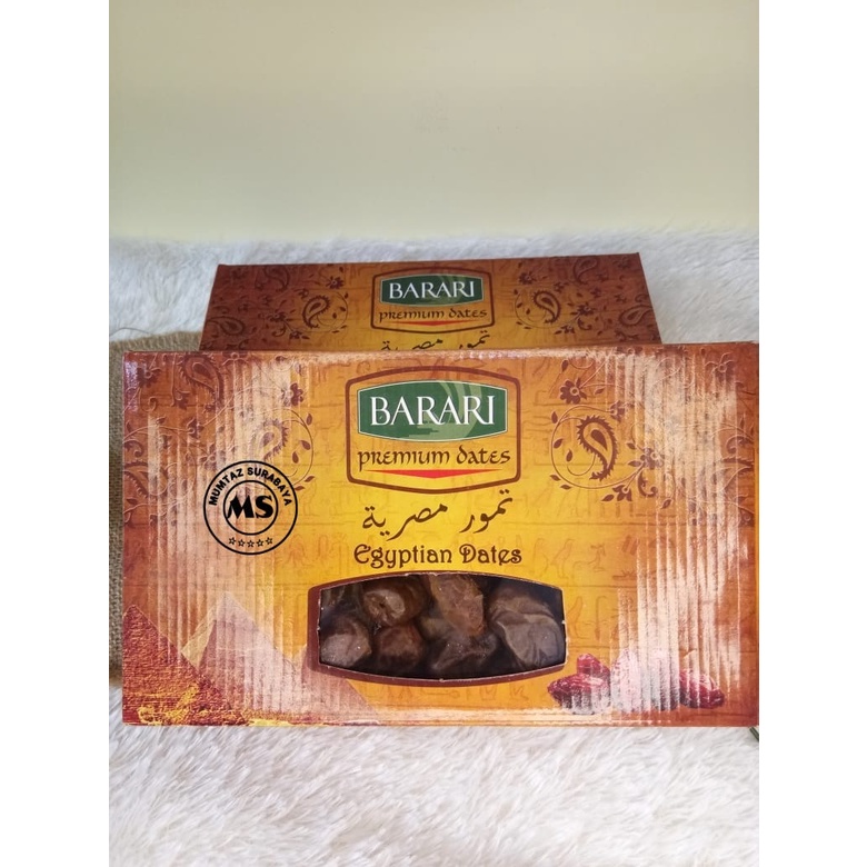 Jual ( 1 KARTON / 12 KOTAK) Kurma Khalas BARARI 1kg Kurma Mesir Barari ...