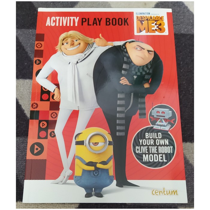 Jual despicable me 3 activity playbook.buku aktivitas anak bbw.big bad ...