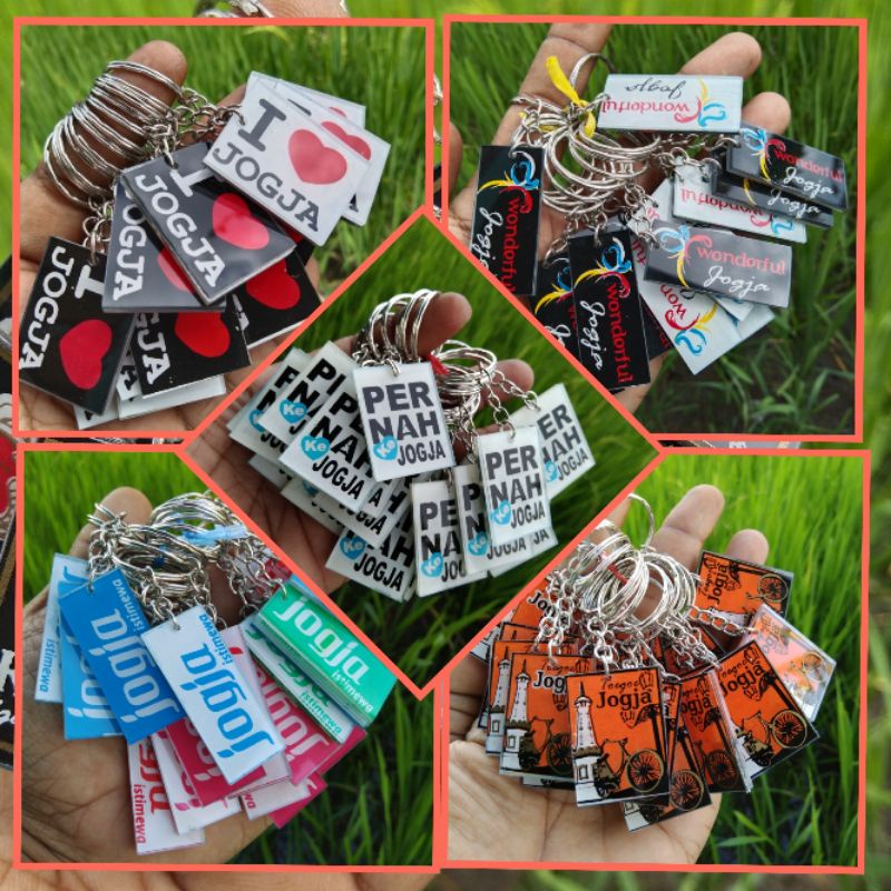Jual Gantungan kunci akrilik motif Jogja Souvenir Malioboro oleh oleh khas Yogyakarta | Shopee ...