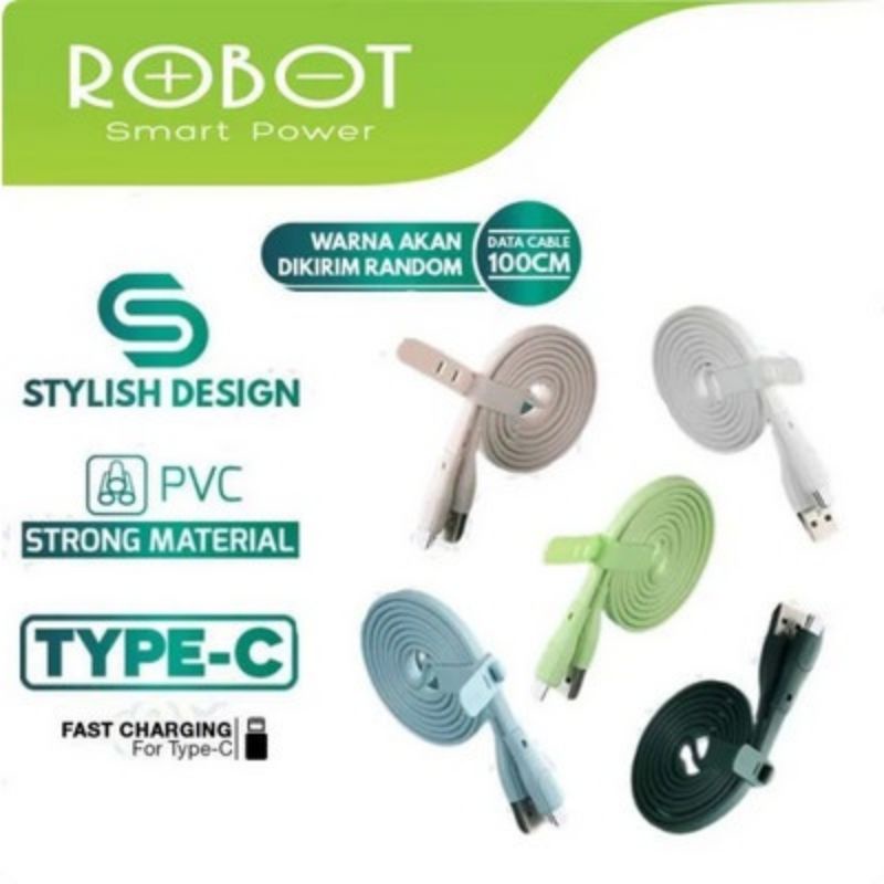 Jual ROBOT Kabel Data RGC100 Data Cable Type-C 2.1A 100cm Colorful ... Jual ROBOT Kabel Data RGC100 Data Cable Type-C 2.1A 100cm Colorful ...